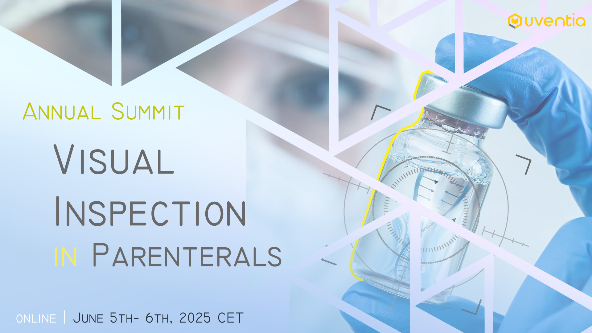 Visual Inspection in Parenterals Summit 2025